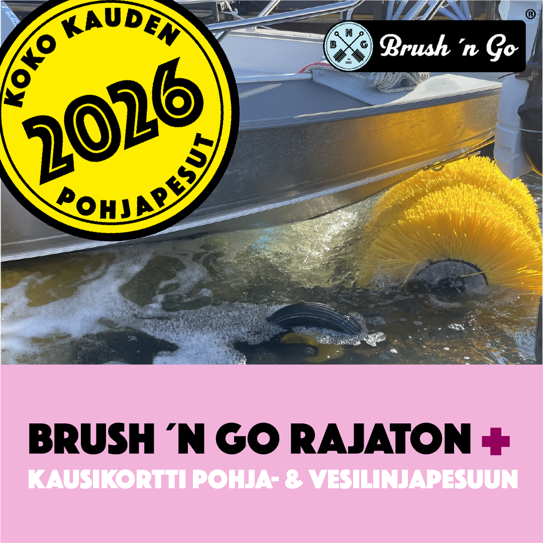 Brush ´n Go - Rajaton Plus kausikortti – BNG - Venepesupalvelu